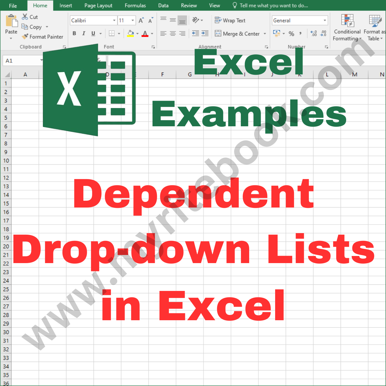 Excel Example Dependent Drop Down Lists In Excel Myritebook Learn