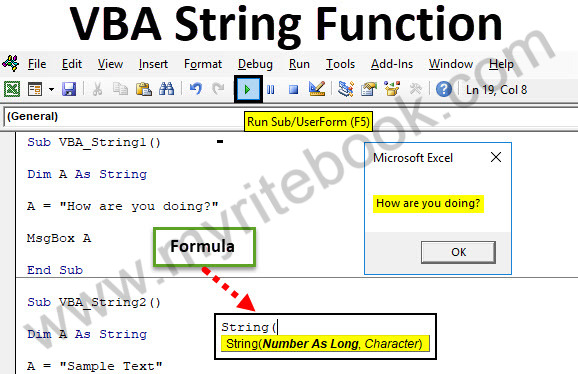Excel Vba String Manipulation In Excel Myritebook 3701